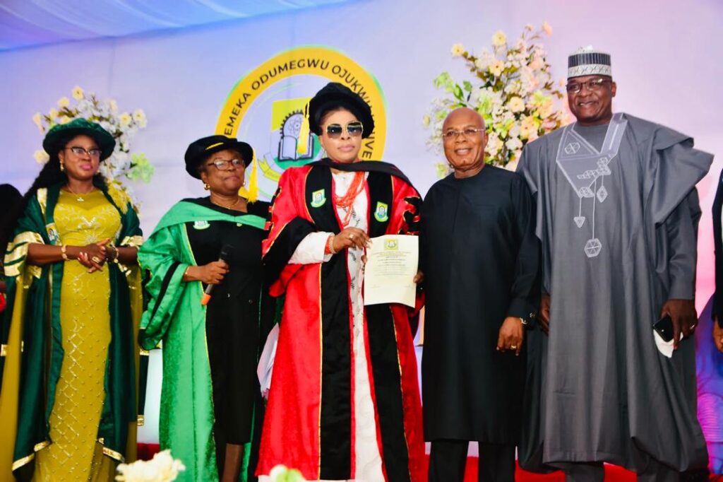 Keystone Bank Boss Receives Honorary Doctorate Degree from Ojukwu ...