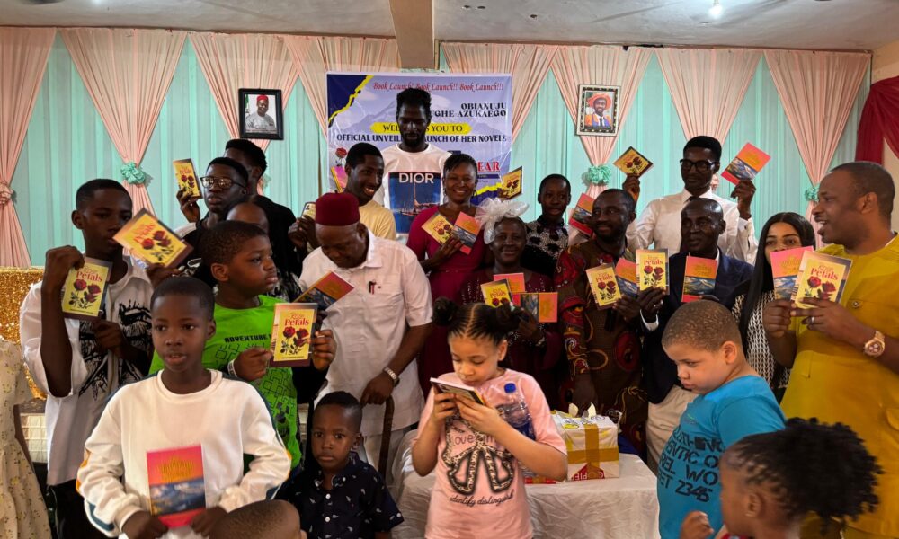 Book Launch: Azukaego Unveils New Novels, Laments Poor Reading Culture ...